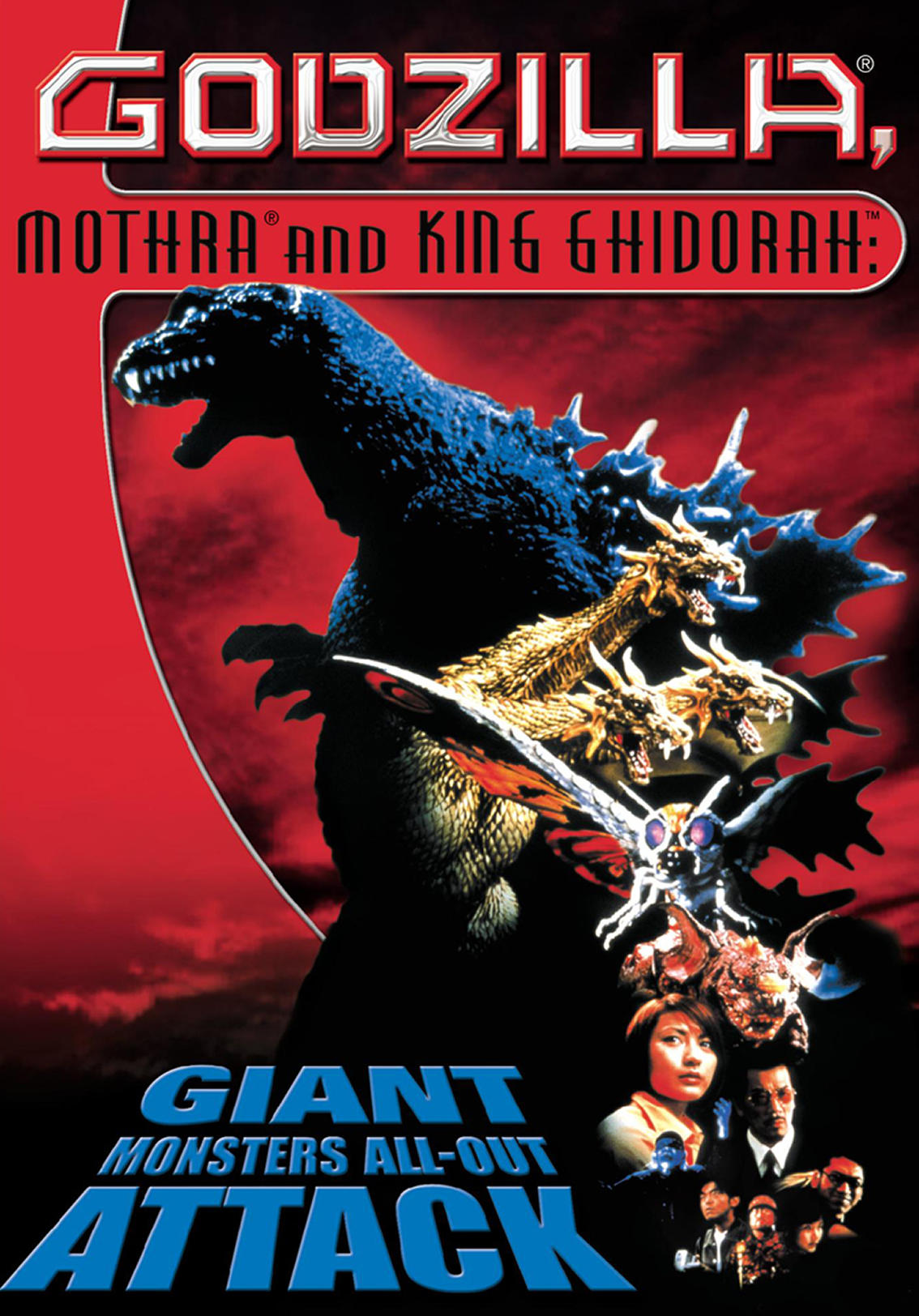 Godzilla, Mothra and King Ghidorah: Giant Monsters All-Out Attack (2001 ...